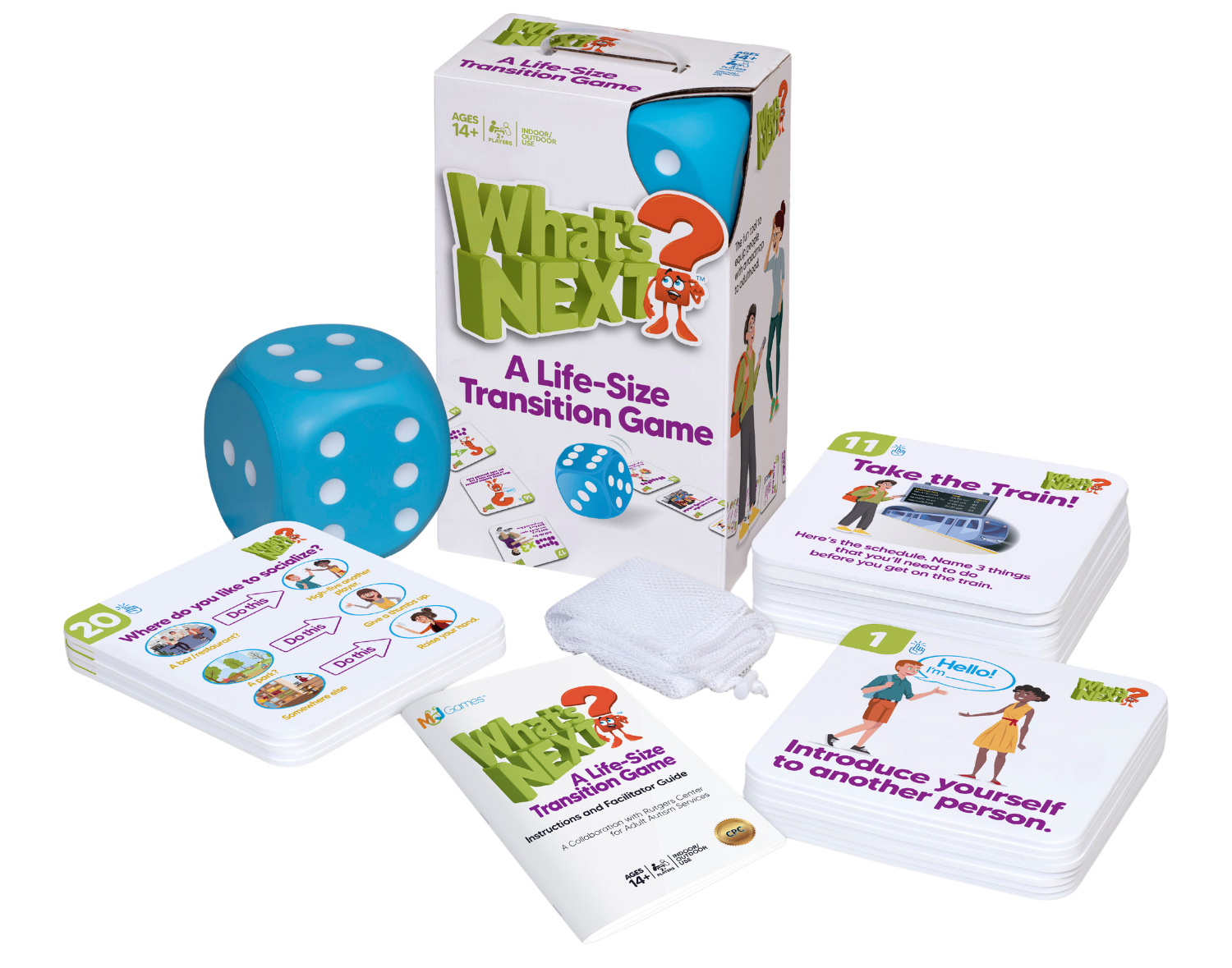 What's Next? A Life-Size Transition Game – M&J Games, LLC